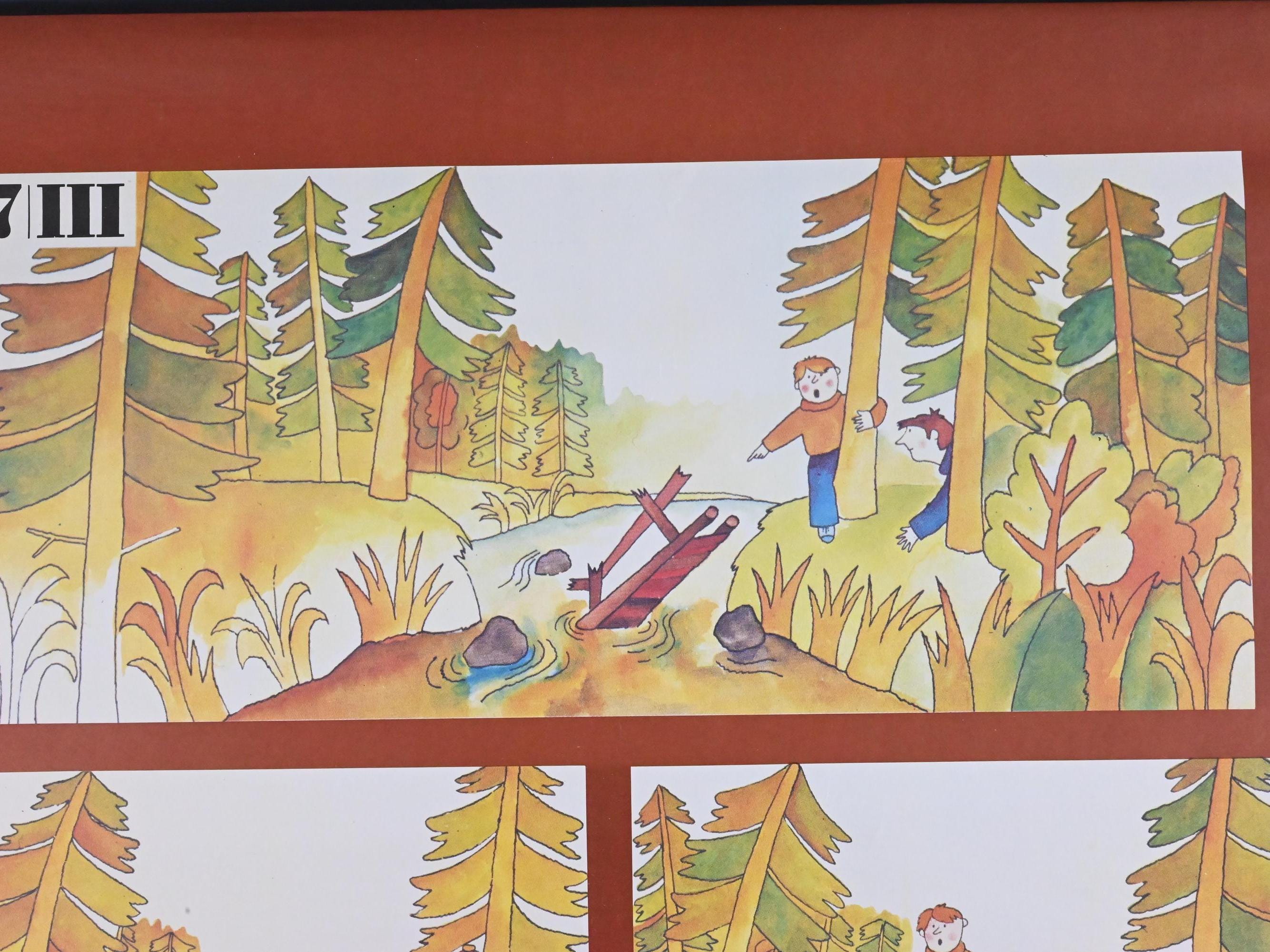Educational Wall Chart, School Chart, Storytelling Poster, Pull Down ...