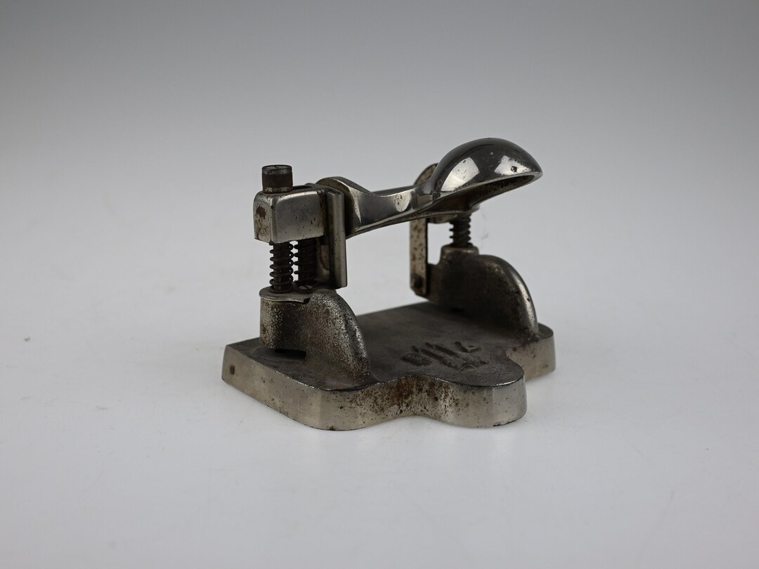 Antique Pyramid Paper Punch, Antique Paper Punch, Vintage Office ...