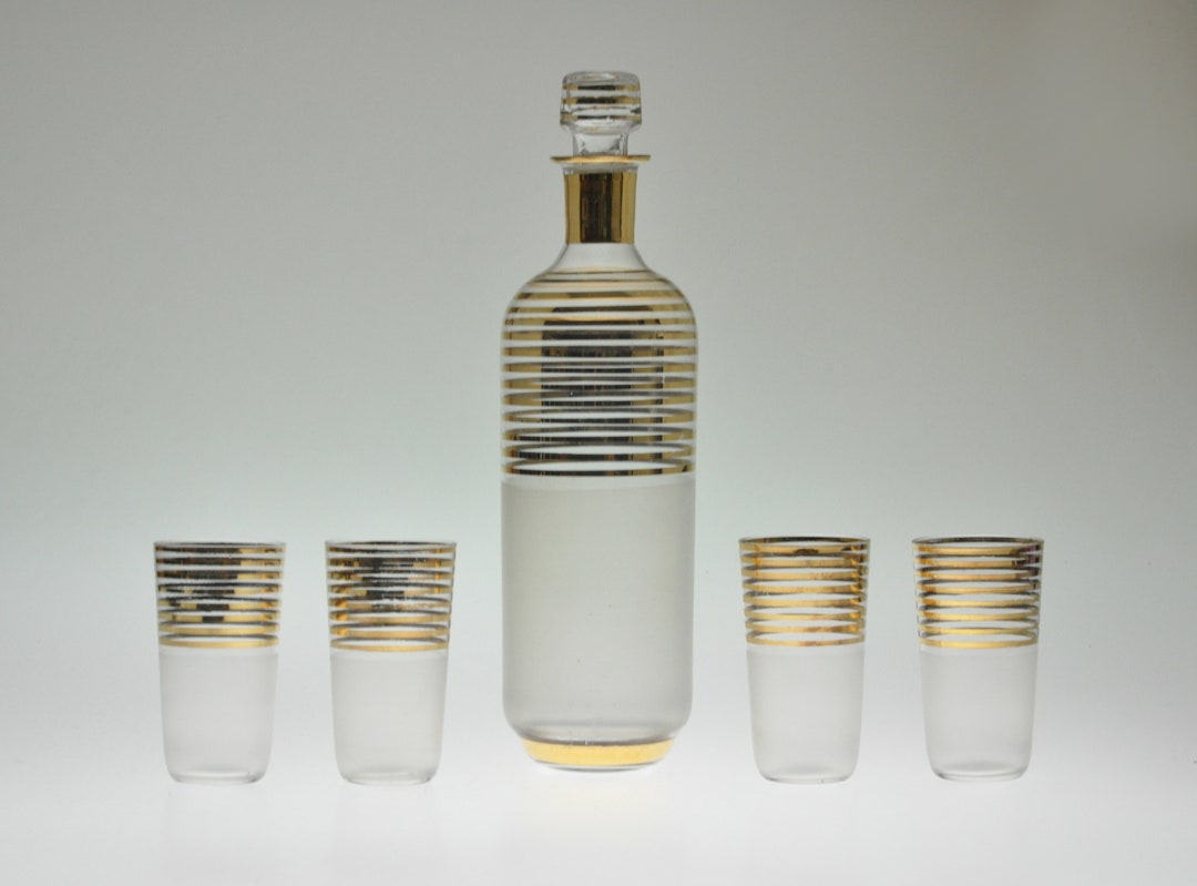 Mid Century Glassware, Mid Century Decanter, Mid Century Glass ...