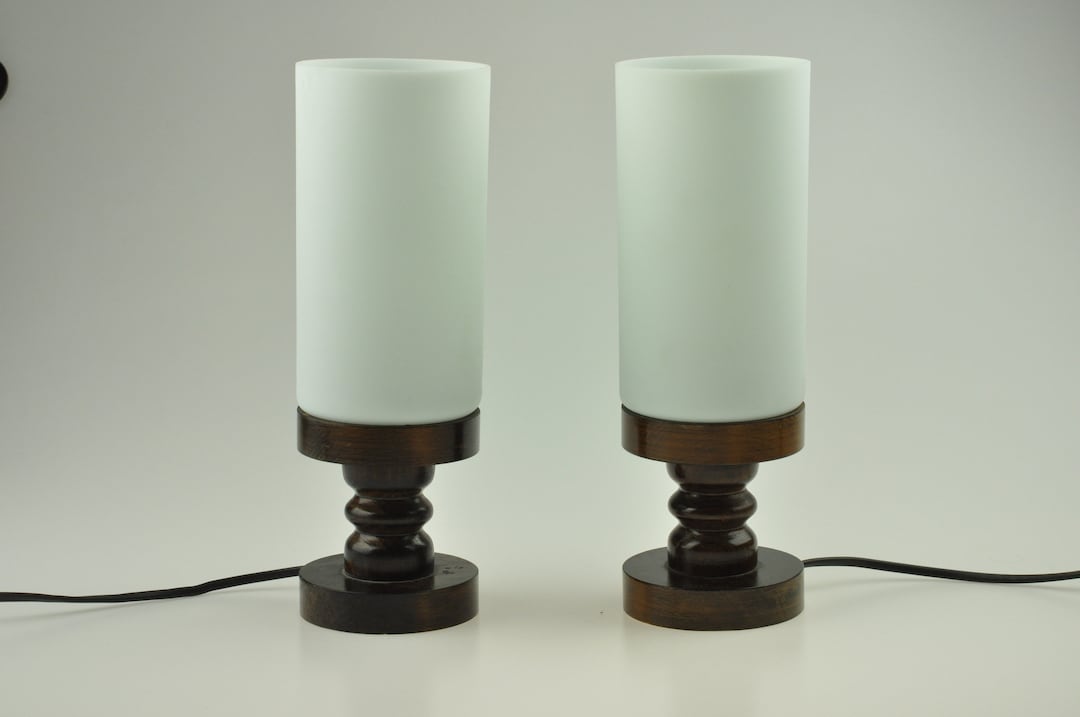 Pair of Mid Century Lamps, Table Lamp, Desk Lamp, Pair Lamps, Pair of ...