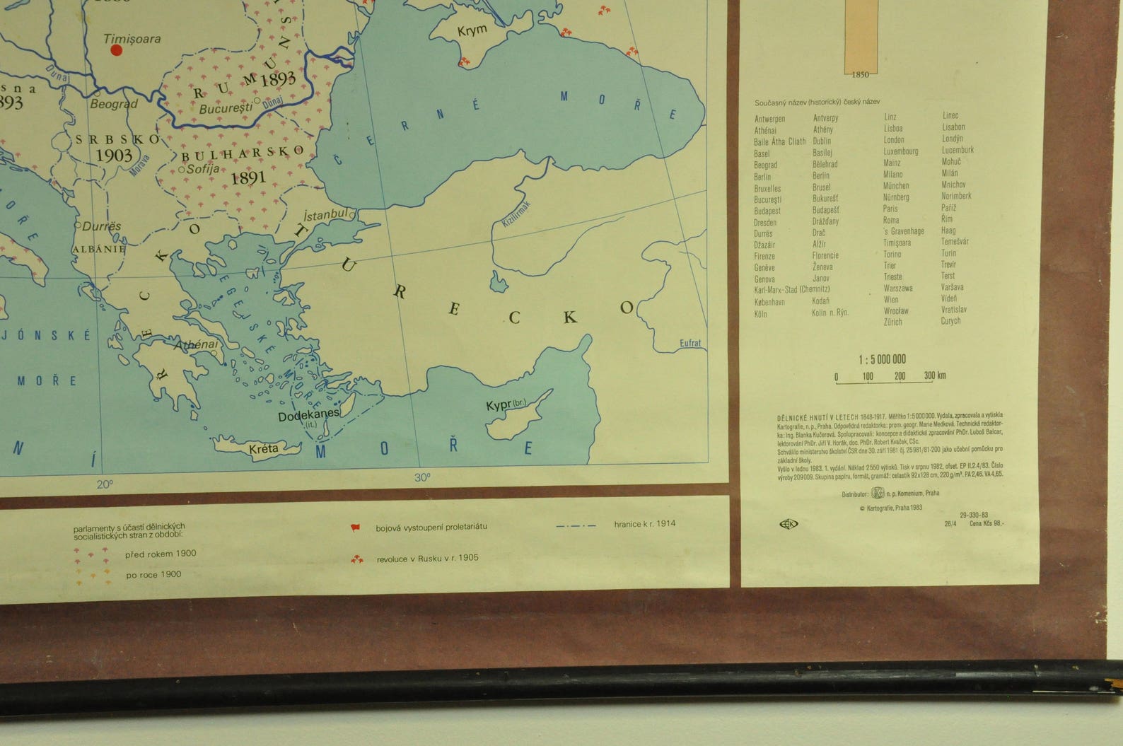 Vintage School Map School Map of World Pull Down Map Pull - Etsy