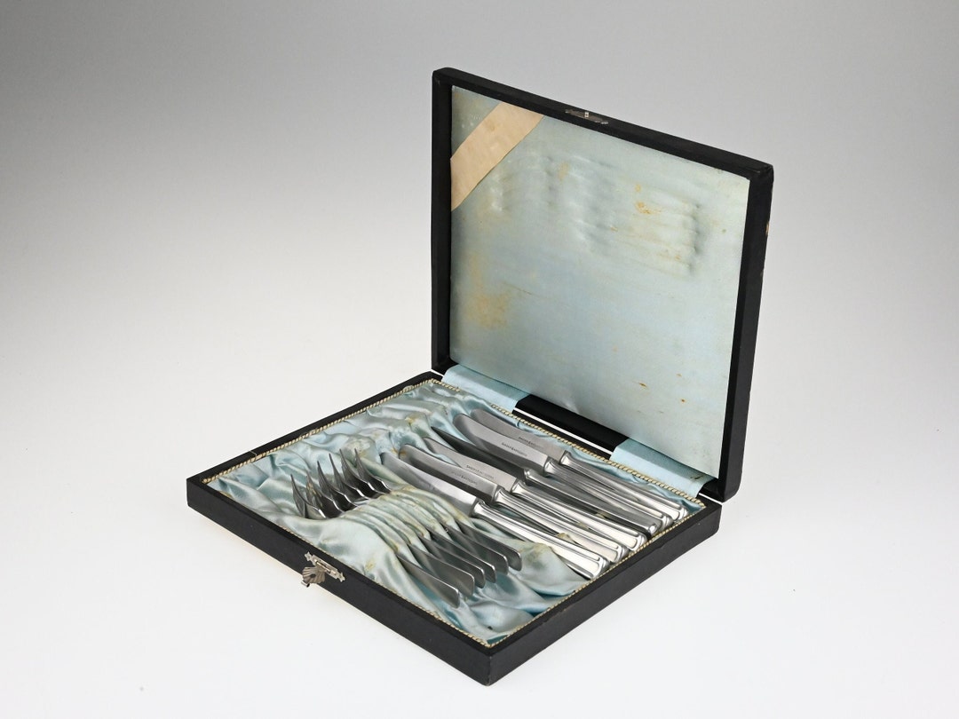 Antique Sandrik Cutlery Set, Dining Collectibles, Antique Cutlery ...