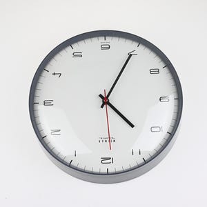 Vintage Weimar Quartz Wall Clock, Mid Century Clock, Vintage Quartz ...