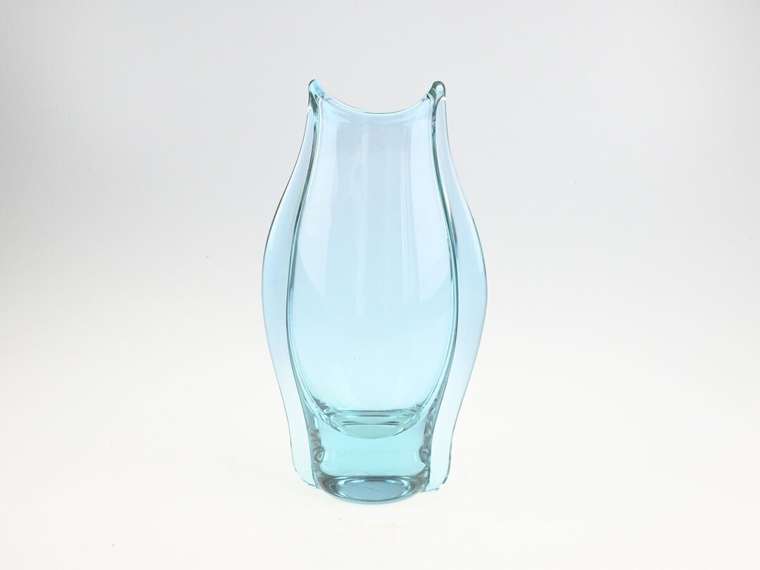 Alexandrite Glass Vase by Miloslav Klinger, ZBS Glassworks, Glass Vase ...