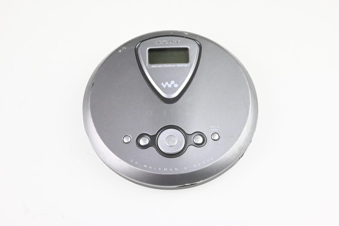 Vintage Sony D-NE270 CD Walkman, Vintage Portable CD Player, Sony CD ...
