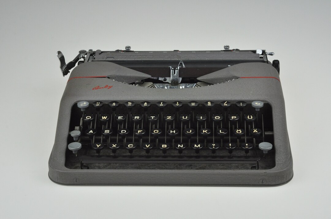1944 Hermes Baby Working Typewriter, Portable Typewriter, Vintage ...