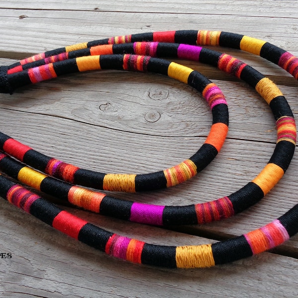 African Rope Necklace - Etsy