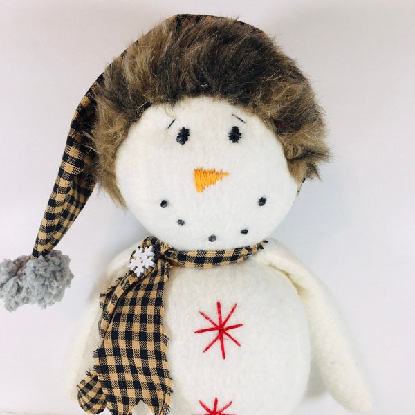 Snowman Doll - Etsy