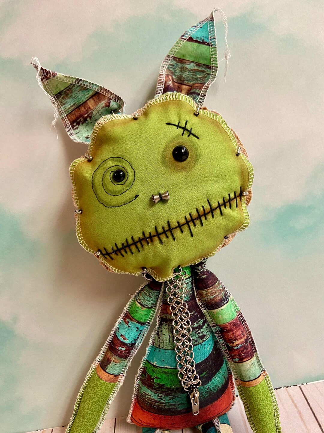 Personalized Monster Doll, Unique Doll, Doll, Handmade Doll, Gothic ...