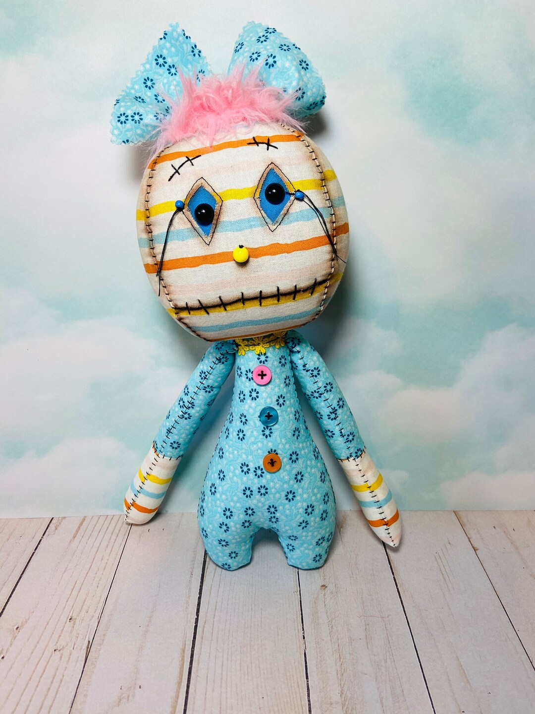 Handmade Dolls, Monster Dolls, Fabric Dolls, Creepy Dolls, Gothic Dolls ...
