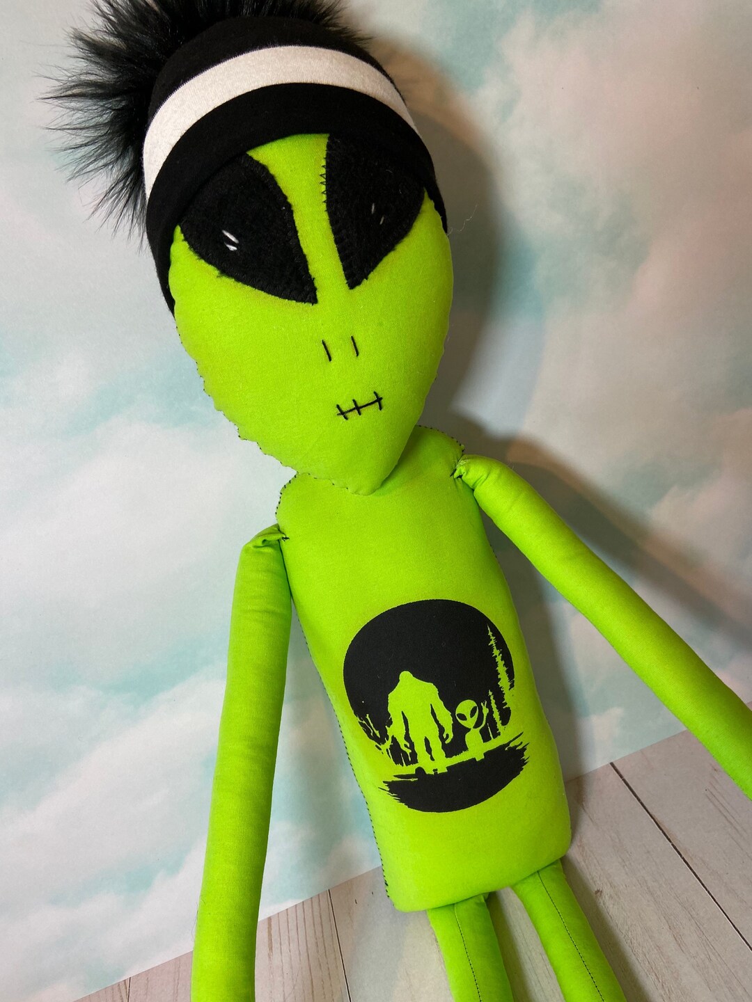 Alien Doll, Spaceman, Alien Toy, Stuffed Doll, Fabric Doll, Alien, Doll ...