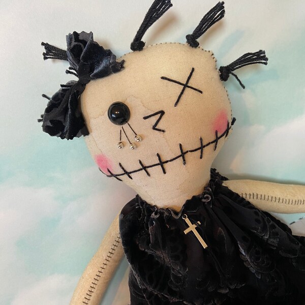 Hand Sewn Doll - Etsy