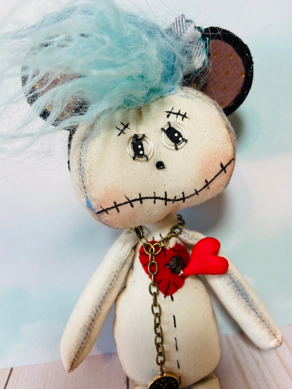 Voodoo Doll Gothic Dolls Grunge Dolls Handmade Doll Creepy | Etsy