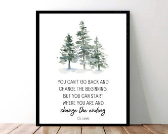 Cs Lewis Quote Art | Etsy