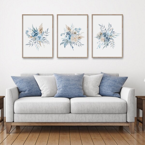 Blue Beige - Etsy