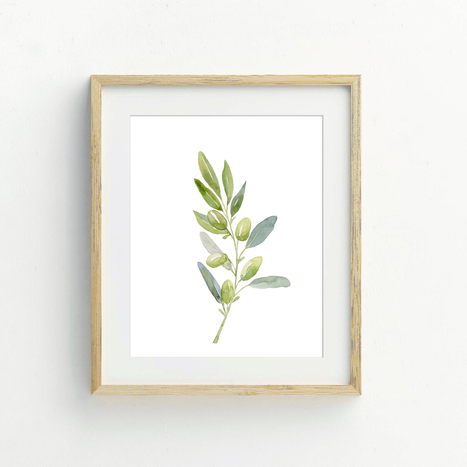 Botanical Print Set Greenery Art Plant Posters Set of 6 | Etsy