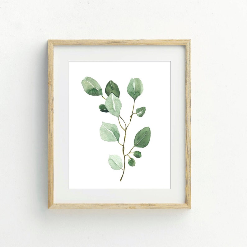 Botanical Print Set Leaf Prints Plant Posters Living Room - Etsy