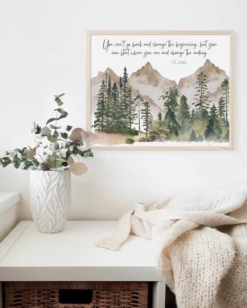 CS Lewis Quote, Recovery Printable, Inspirational Wall Art ...