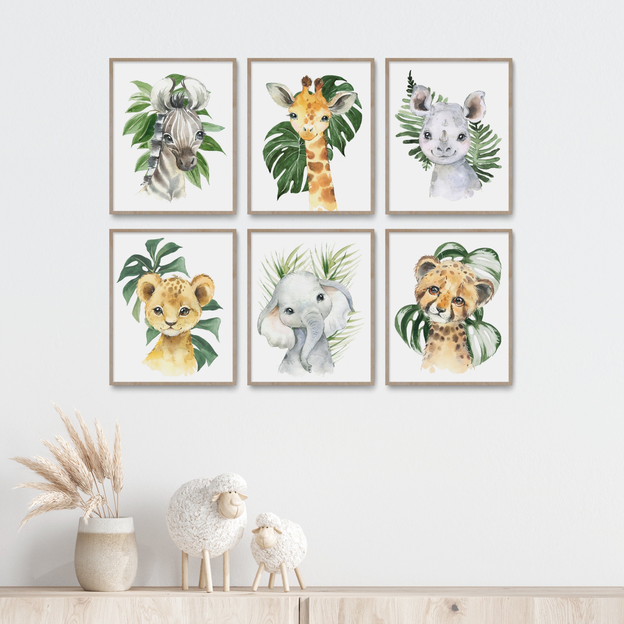 Jungle Animal Nursery Ideas