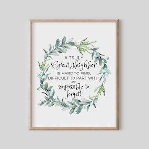 Farewell Gift for Neighbor, Moving Away Gift, Going Away Gift, Home ...