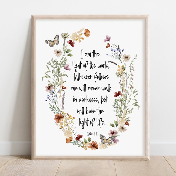 I Am Light of World - Etsy