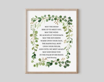 May the Road Rise - Etsy
