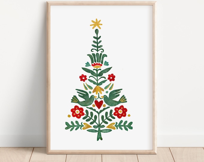 Swedish Artist, Jan Bergerlind Tomte Gnome Christmas Paper Poster - Etsy