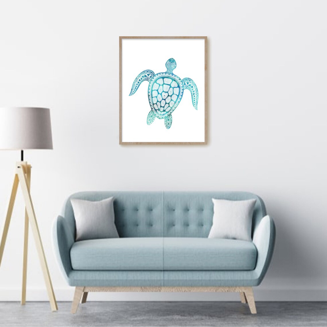 Sea Turtle Wall Art Coastal Decor Nautical Wall Decor Beach - Etsy