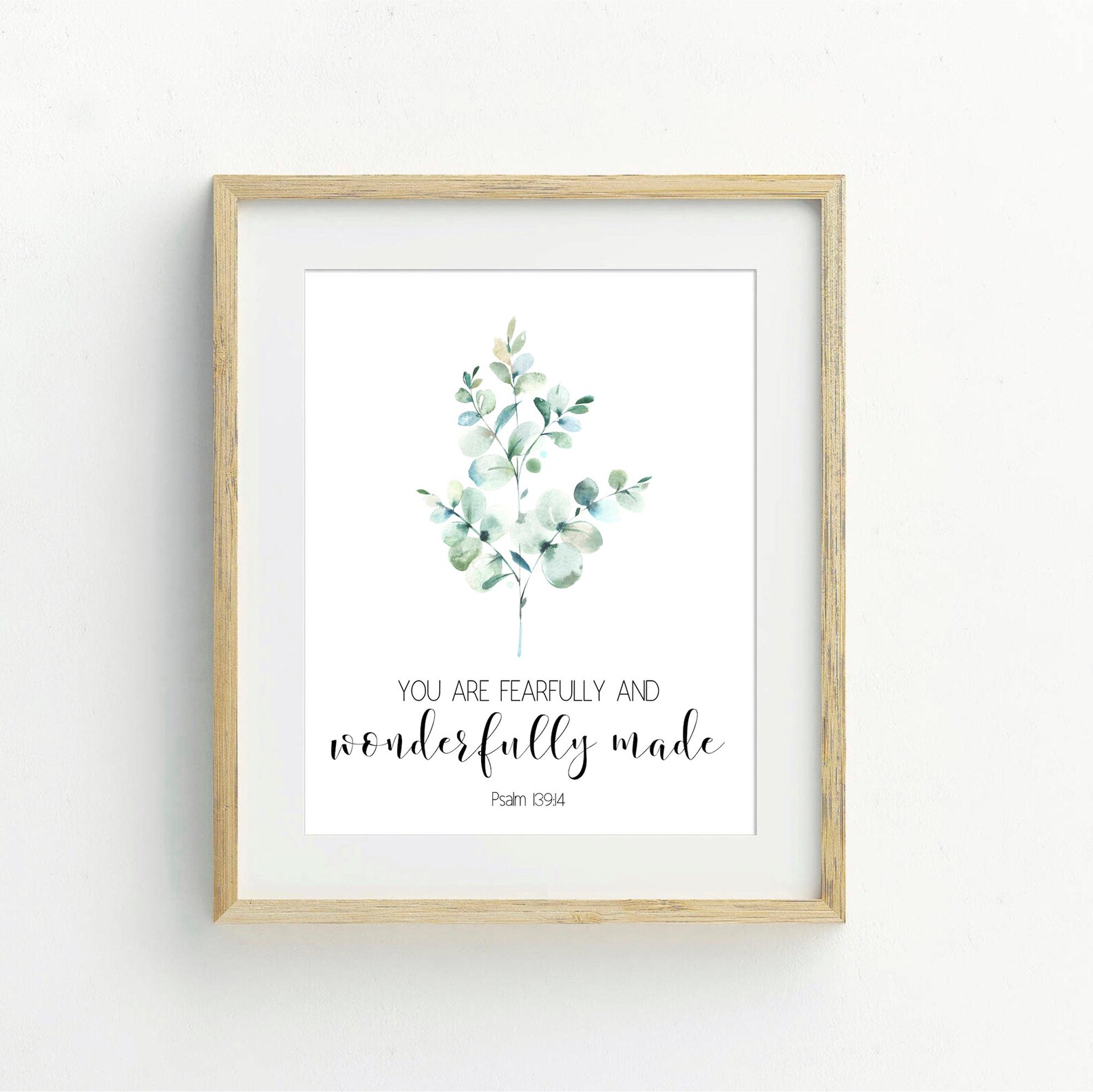 Bible Verse Wall Art Scripture Prints Christian Gift - Etsy