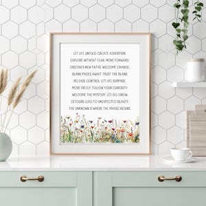 Let Life Unfold, Create Adventure Explore Without Fear Move Forward ...