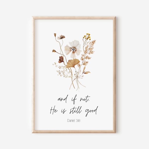And If Not He is Still Good - Etsy