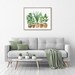 Botanical Print, Houseplant Painting, Plant Poster, Potted House Plant ...