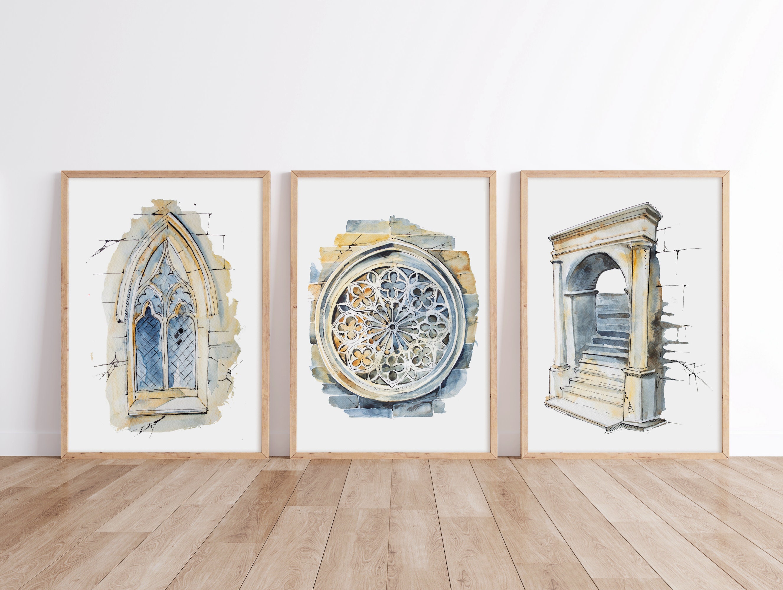 Ink Drawings Of Buildings