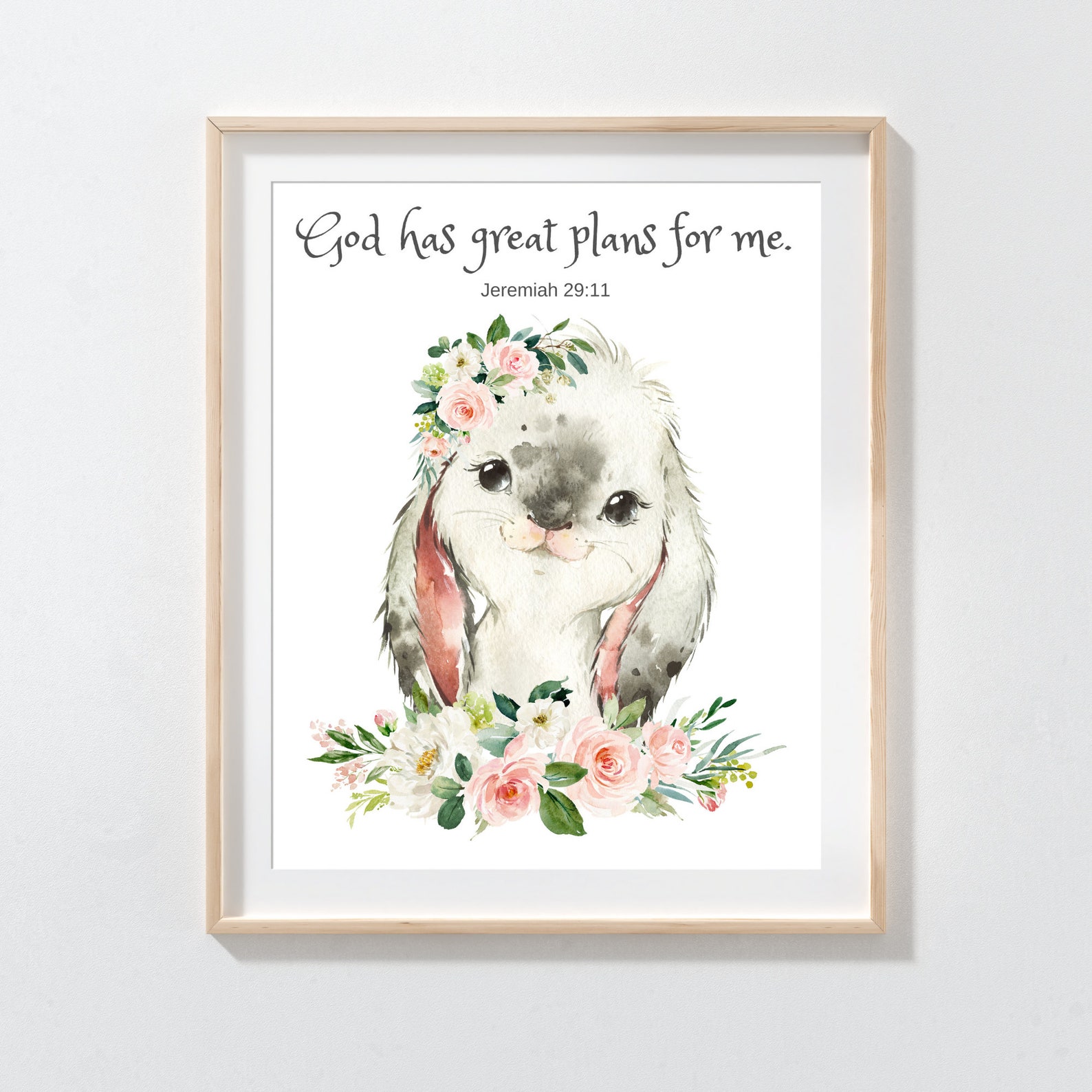 Christian Nursery Decor Kids Bible Verse Wall Art Farm - Etsy