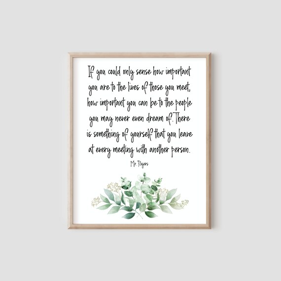 Motivational Poster Inspirational Wall Art Social Worker Gift Teacher ...