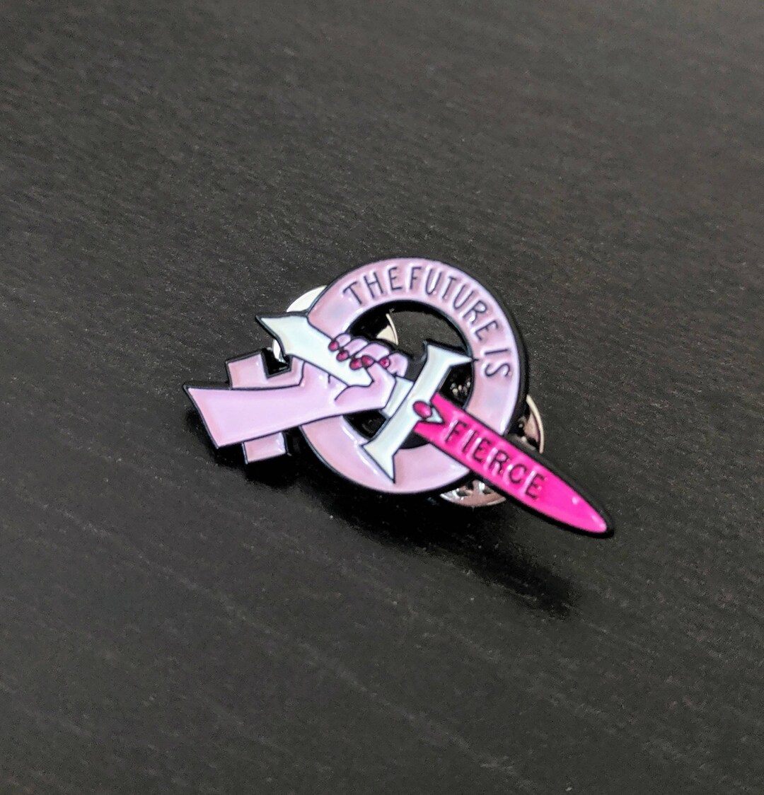 The Future is Fierce Pin - Etsy