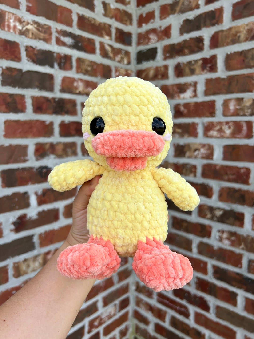 Crochet Yellow Duck - Etsy