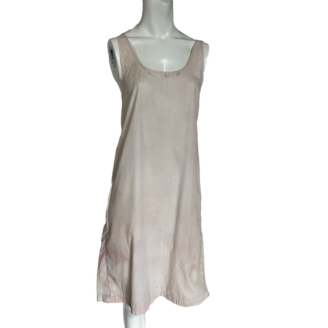 Antique Vintage Edwardian Chemise Shift Scallop Neckline - Etsy
