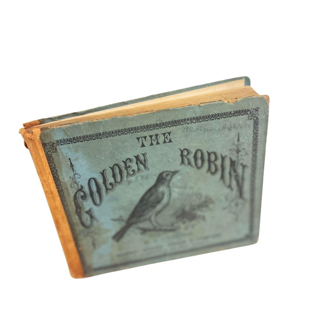 The Golden Robin by W.O. Perkins 1865 Juvenile Music Instruction Book ...