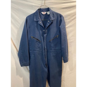 Walls Master Made Blue Denim Mechanic Workwear Coveralls - Etsy