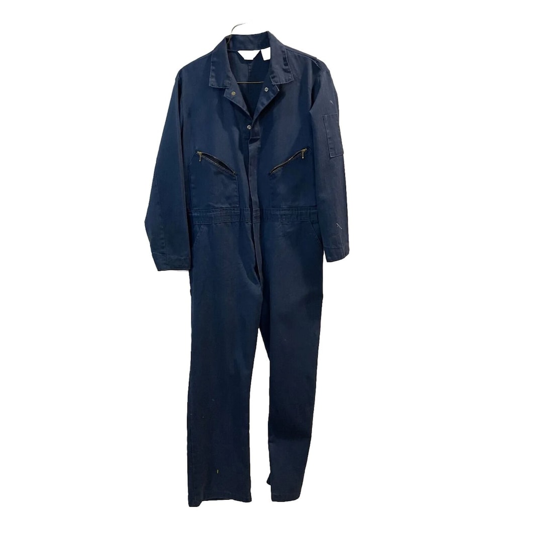 Walls Master Made Blue Denim Mechanic Workwear Coveralls - Etsy