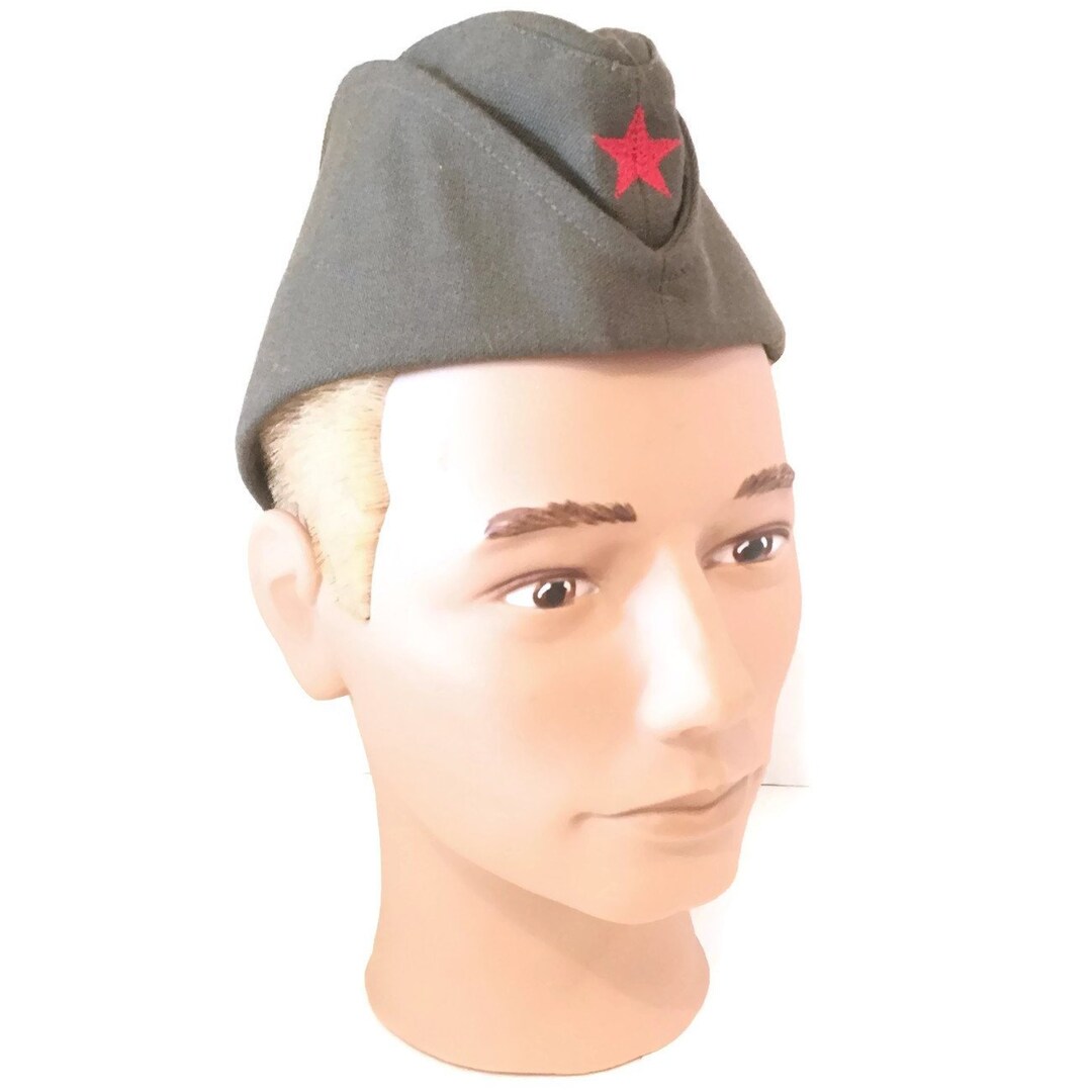 Vintage Russian Military Cap - Etsy