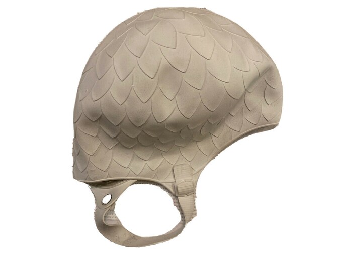 Vintage Rubber Swim Bathing Cap Chin Strap Floral White England - Etsy