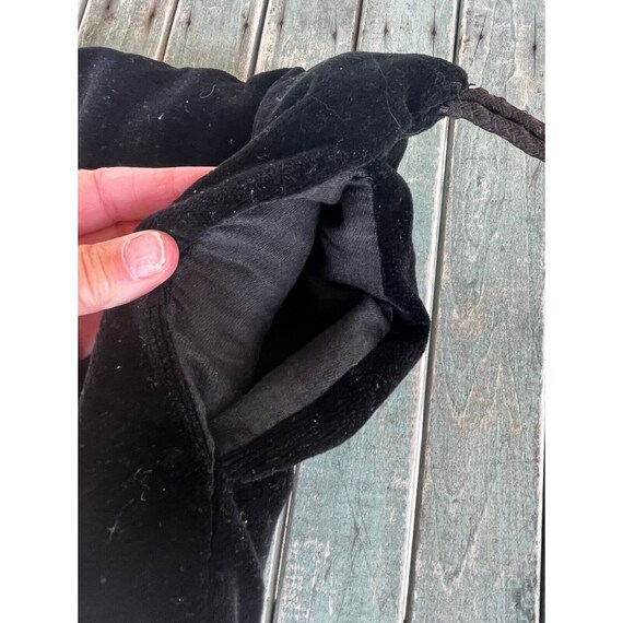 Antique Muff Victorian Edwardian Ladies Black Velvet … - Gem