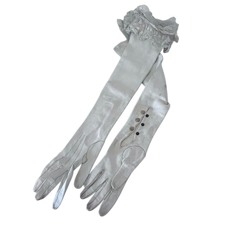 White Opera Gloves - Etsy