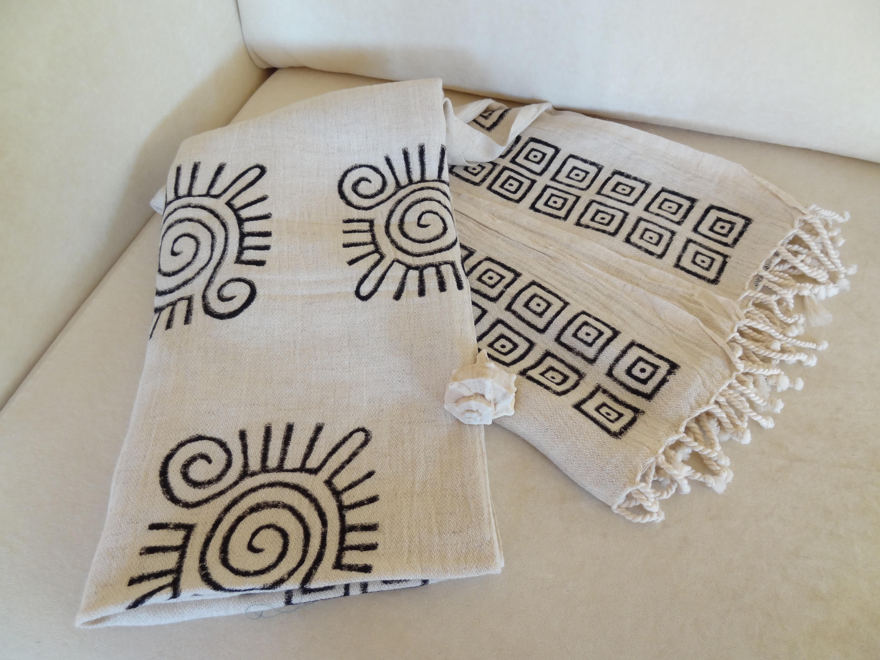 Traditional Turkish Towel, a Special Lithography Peshtemal-home Decor ...