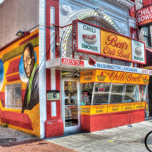 Bens Chilli Bowl Original Giclee Print by Cris Clapp Logan - Etsy