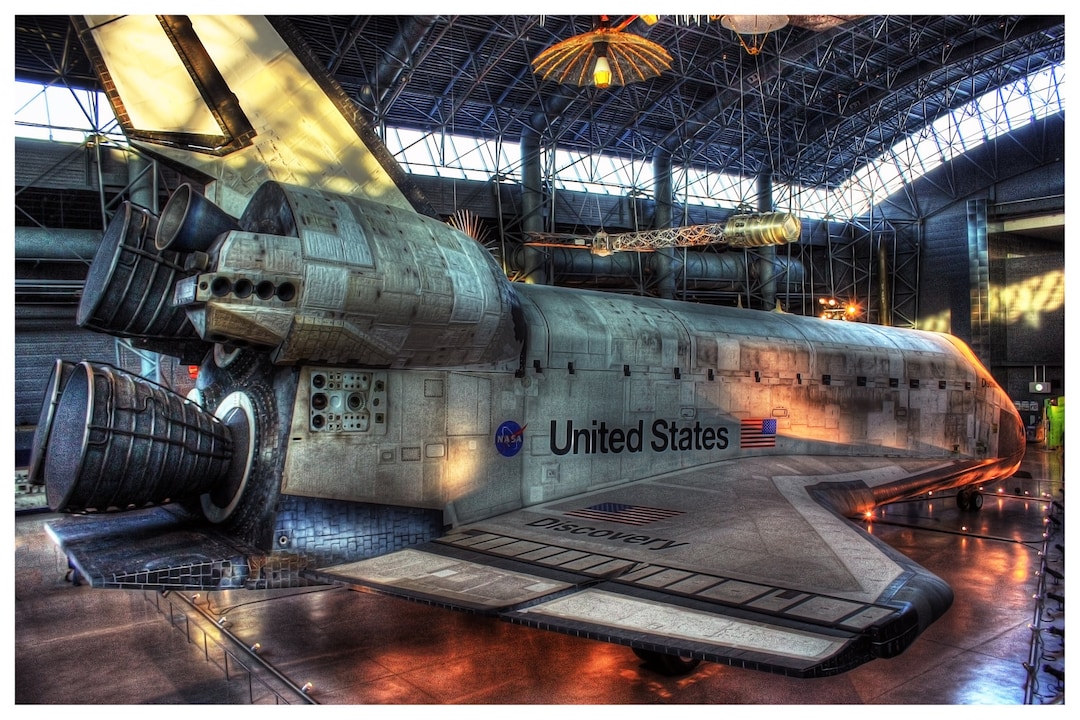 Discovery Space Shuttle Front View