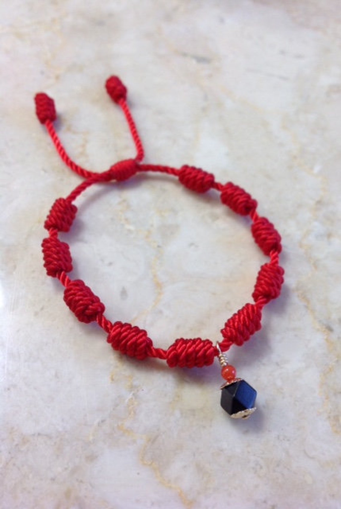 Pulsera Roja Para Bebé Y Adulto Protección Ajustable - Etsy