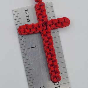 Cordón Nylon Anudado Rojo ROSARIO - Etsy